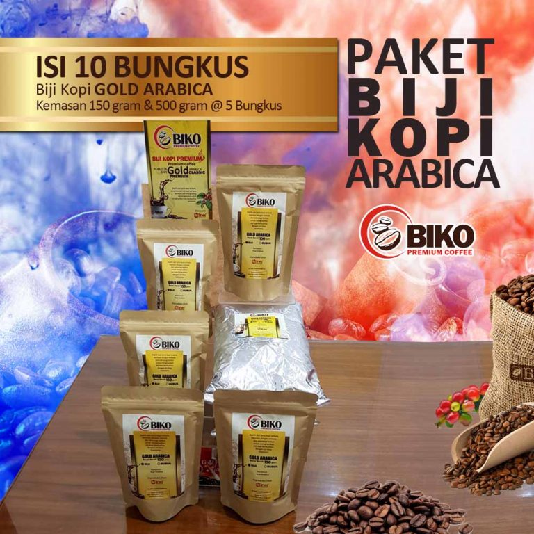 Biji Kopi Gold Arabica - BIKO Kopi Premium
